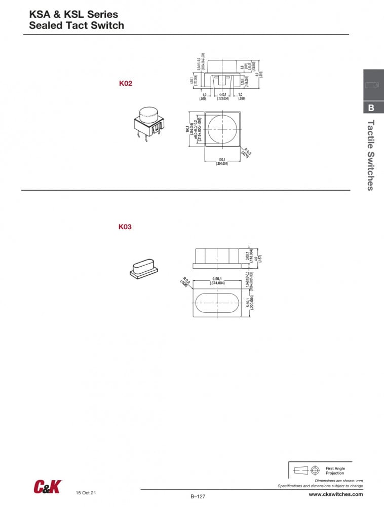 KSA0V411LFTR datasheet page 5
