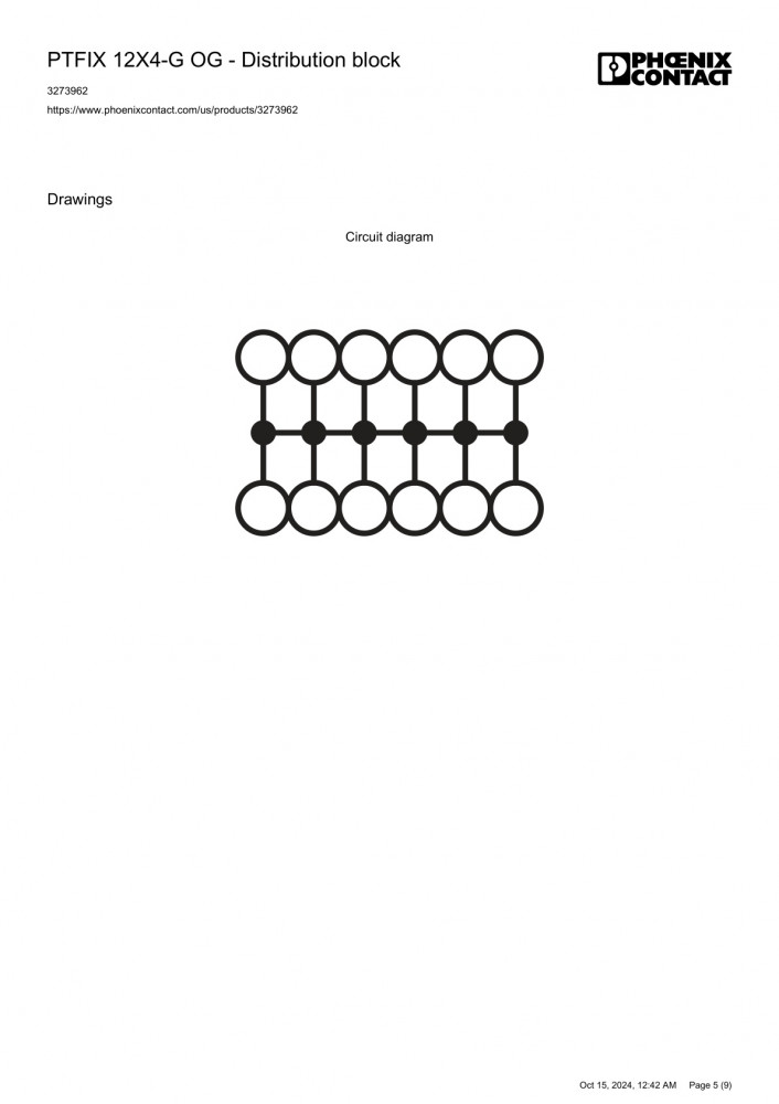 Phoenix Contact 3273962 technical document page 5