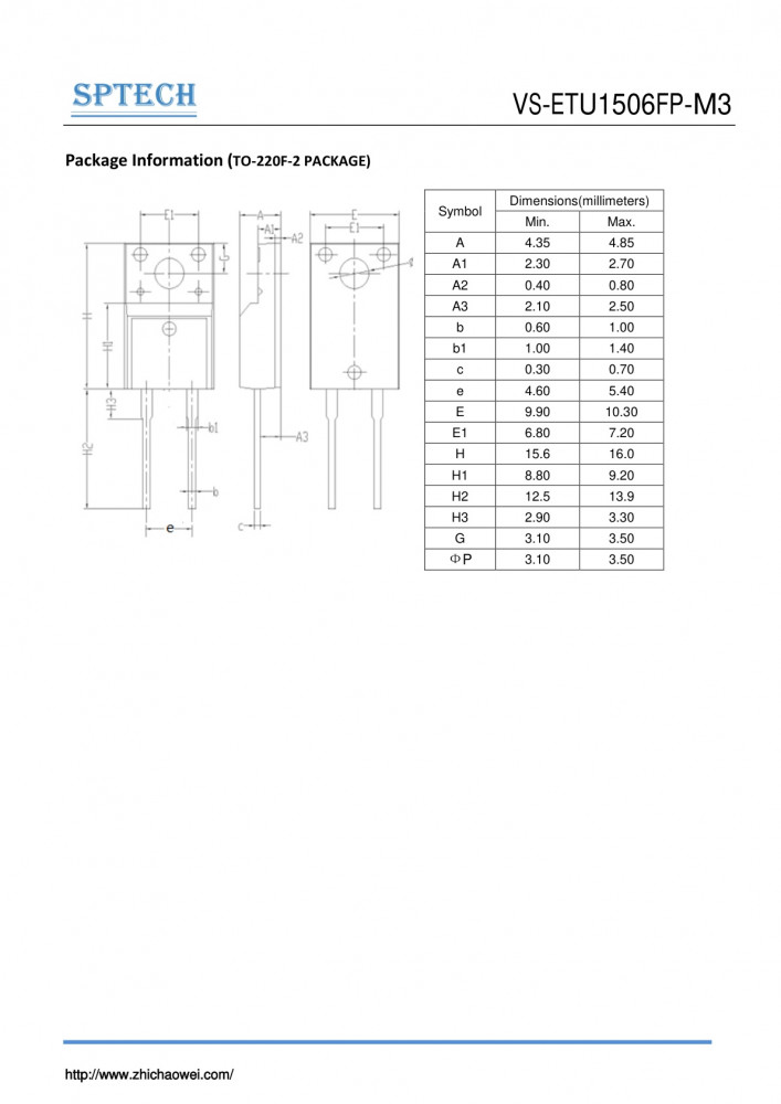VS-ETU1506FP-M3 datasheet page 3