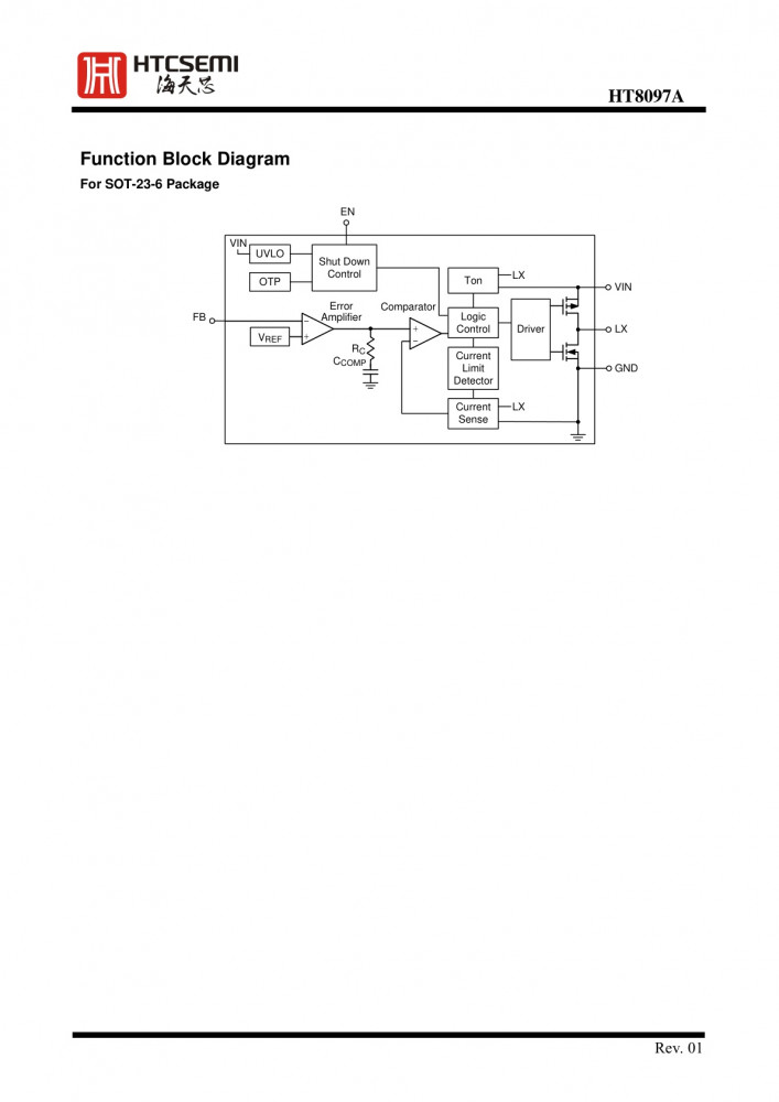 HT8097A datasheet page 3