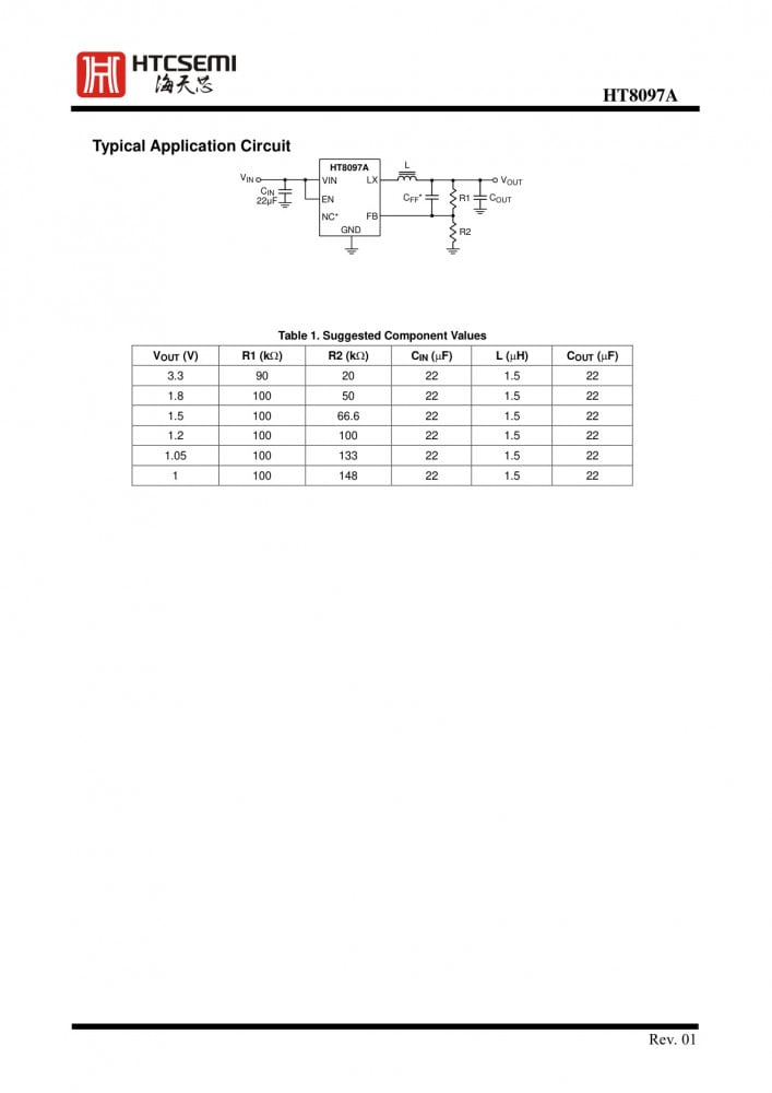 HT8097A datasheet page 7