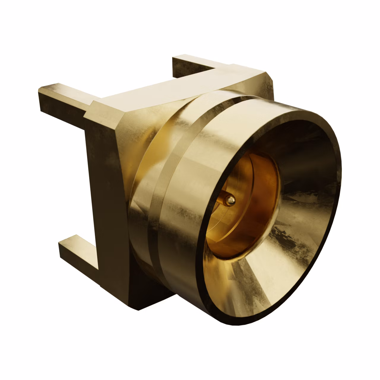 SMP Plug, Straight, Limited Detent, PCB, Through Hole with Surface Mount Contact, Tape and Reel 50 Ohms for sale