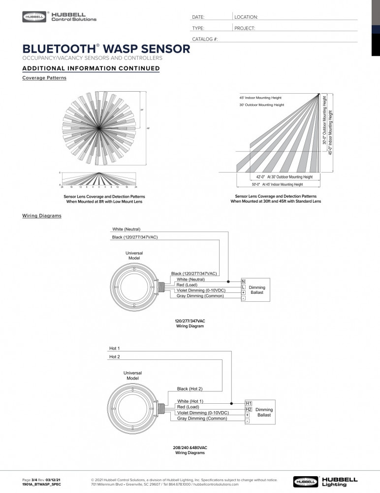 WSPDBSM24V technical document page 3