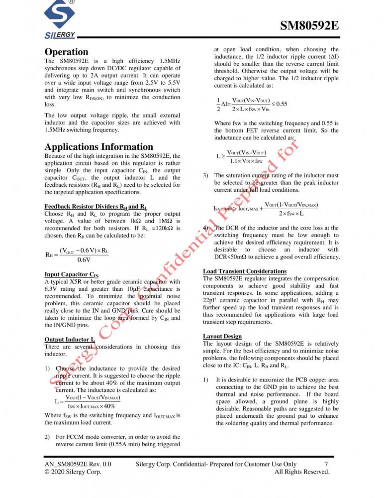 SM80592EIHD datasheet page 7
