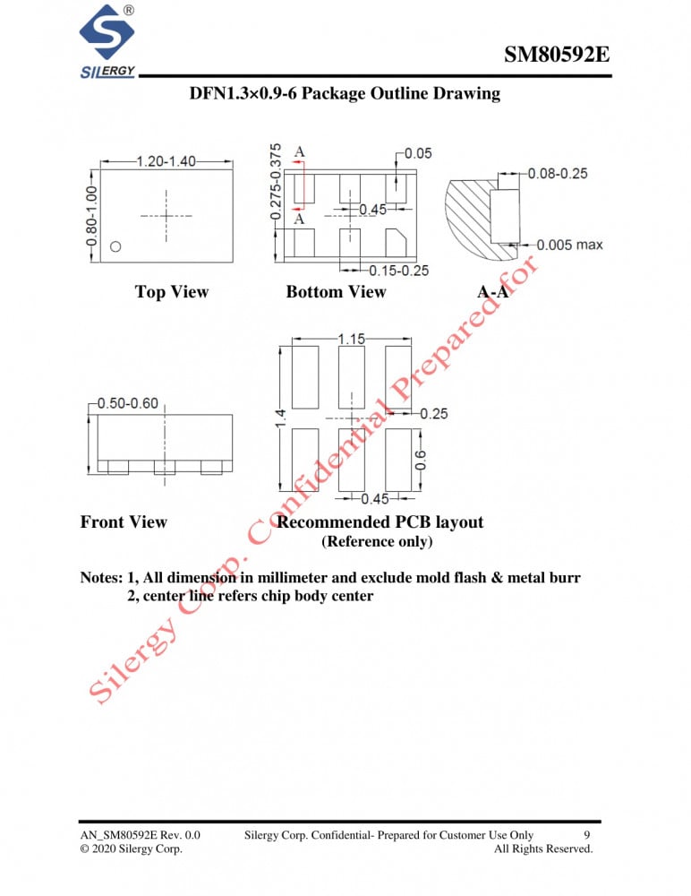 SM80592EIHD datasheet page 9