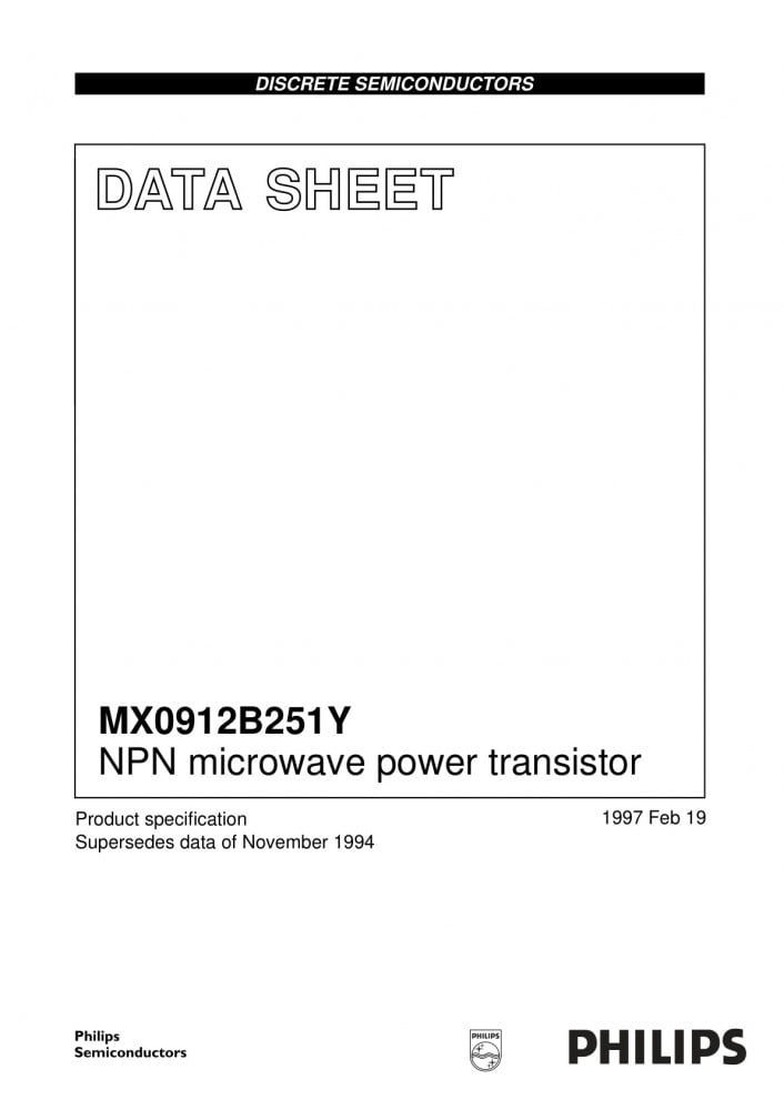 MX0912B251Y datasheet page 2