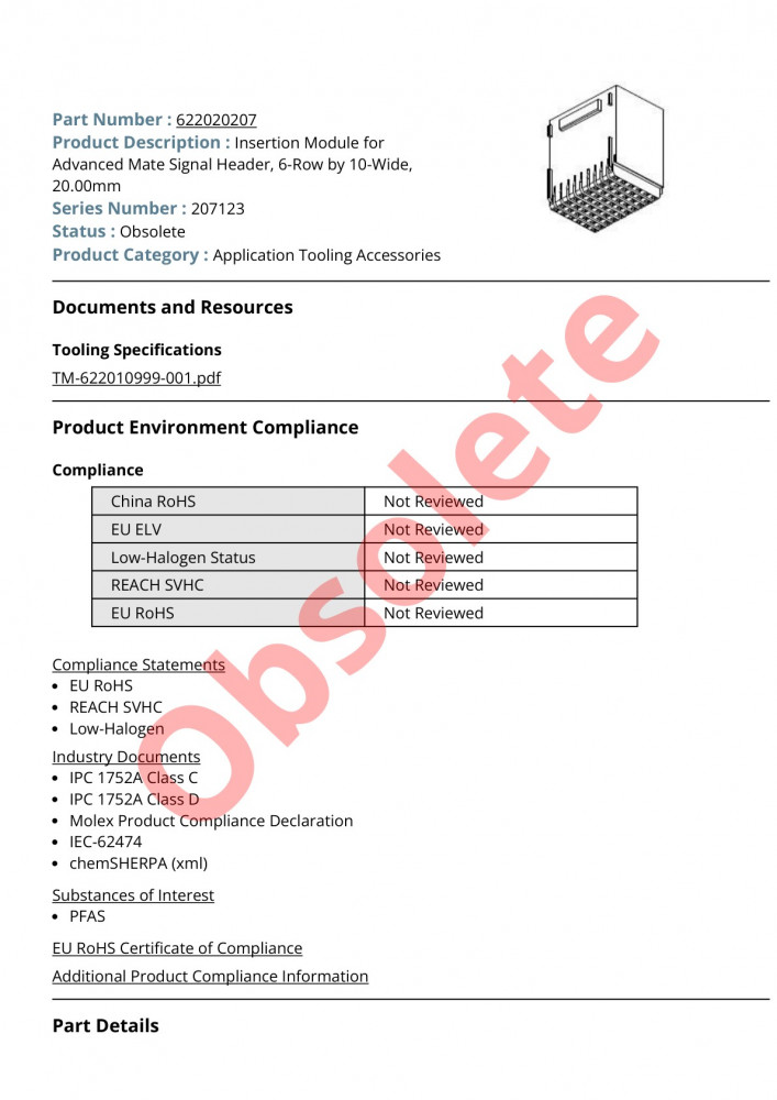 Tooling document page 1