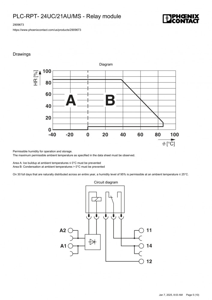 Phoenix Contact 2909673 technical document page 5