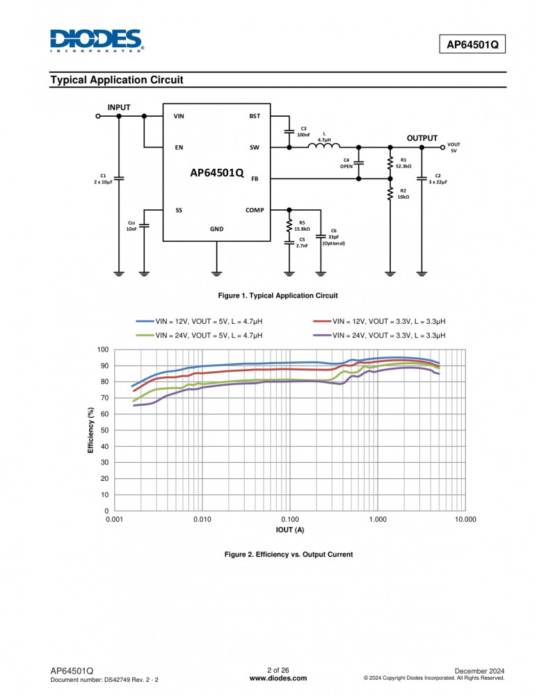 AP64501QSP-13 datasheet page 2