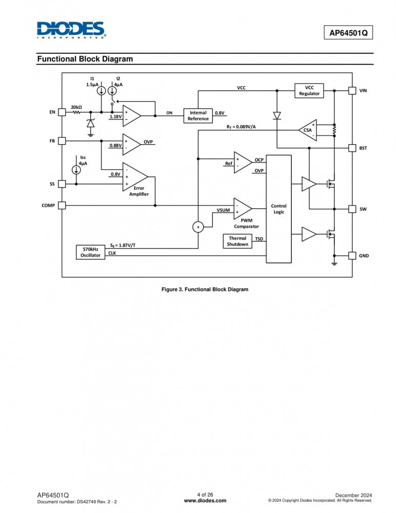AP64501QSP-13 datasheet page 4