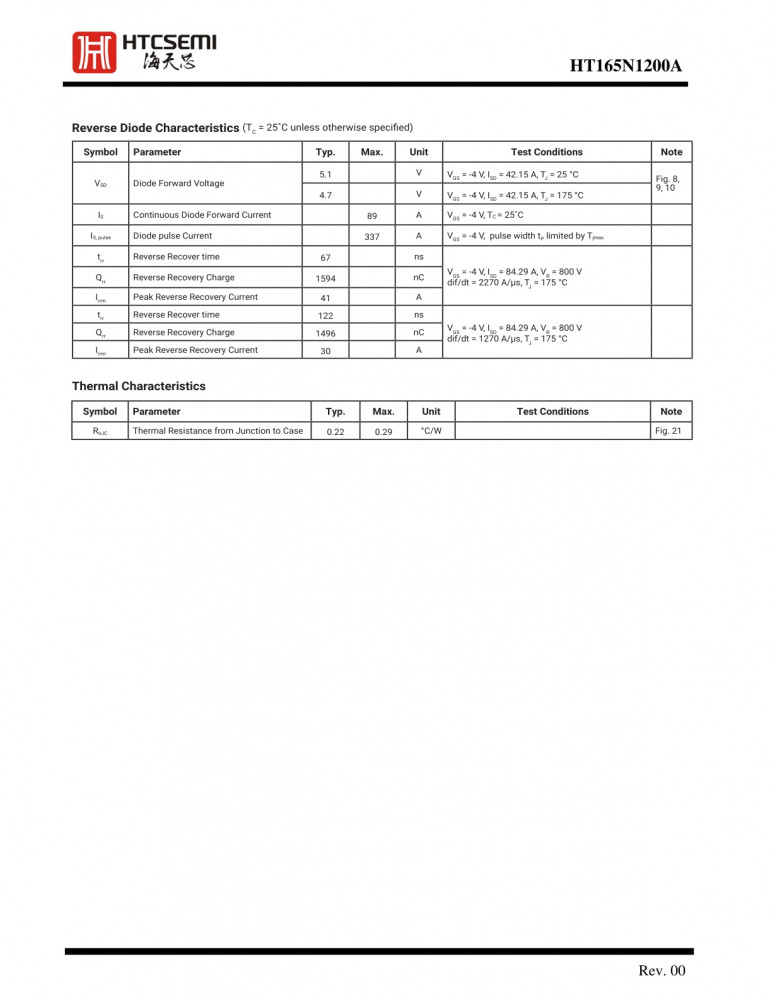 HT165N1200AKZ datasheet page 3