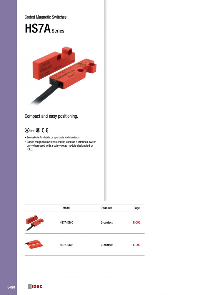 HS7A-DMP5012 documentation page 1