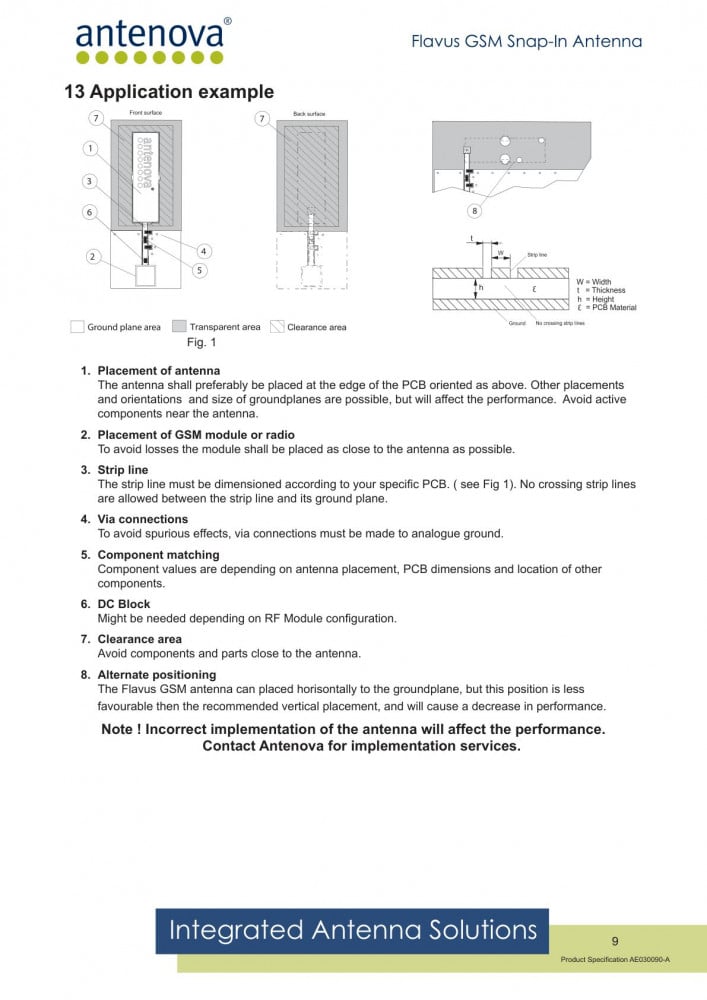 Antenova B5812-04 datasheet page 9