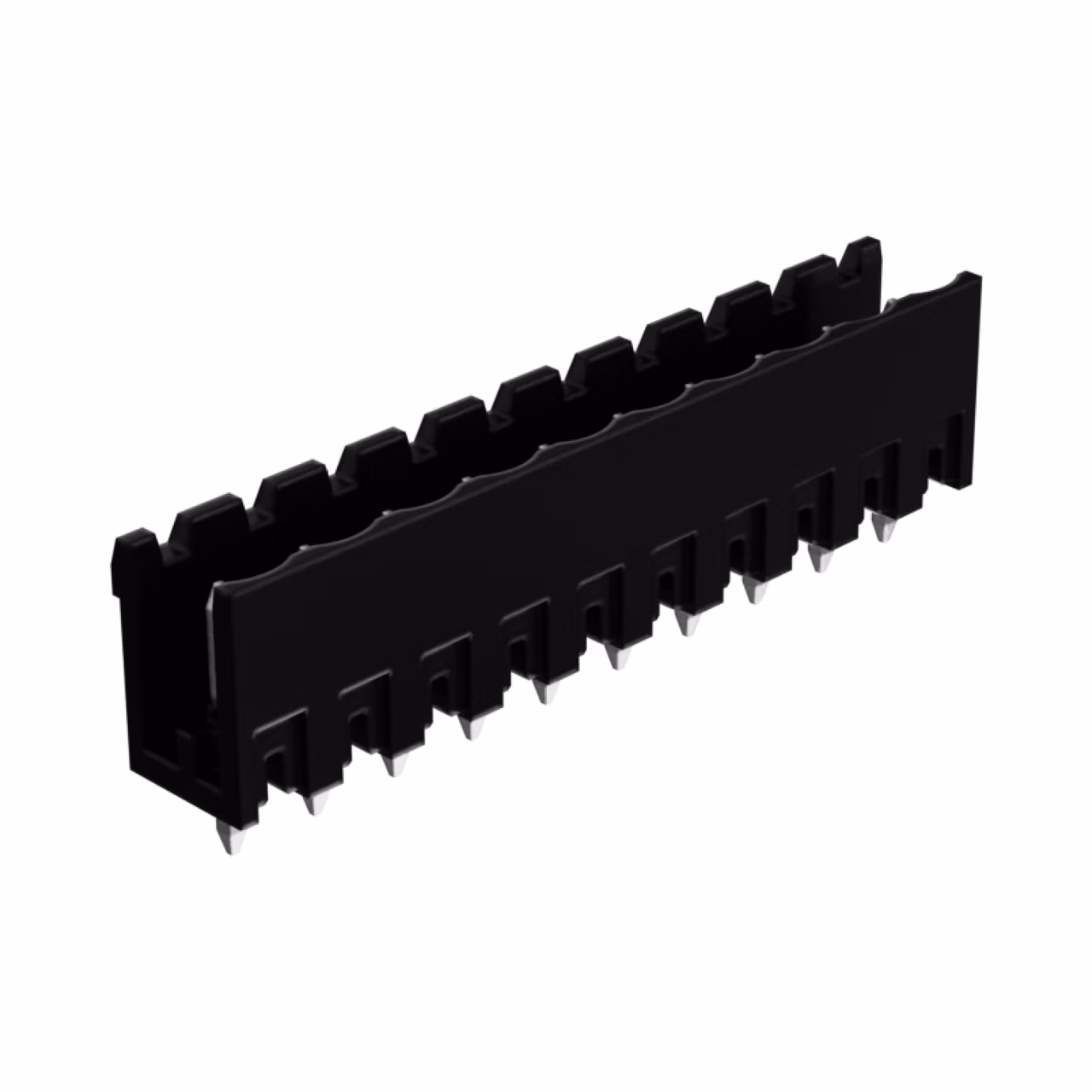 5.08mm Pitch Eurostyle Vertical PCB Header, Open Ends, 10 Circuits for sale