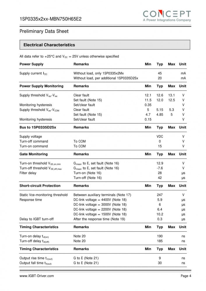 1SP0335V2M1-MBN750H65E2 datasheet page 4