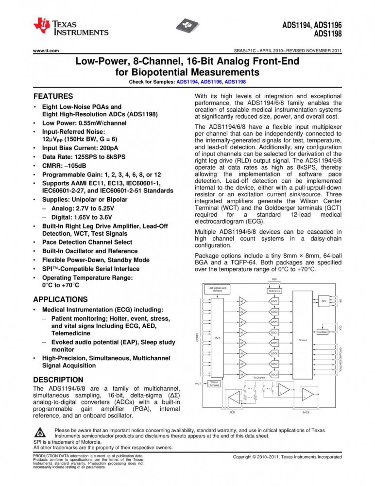 Technical document page 1