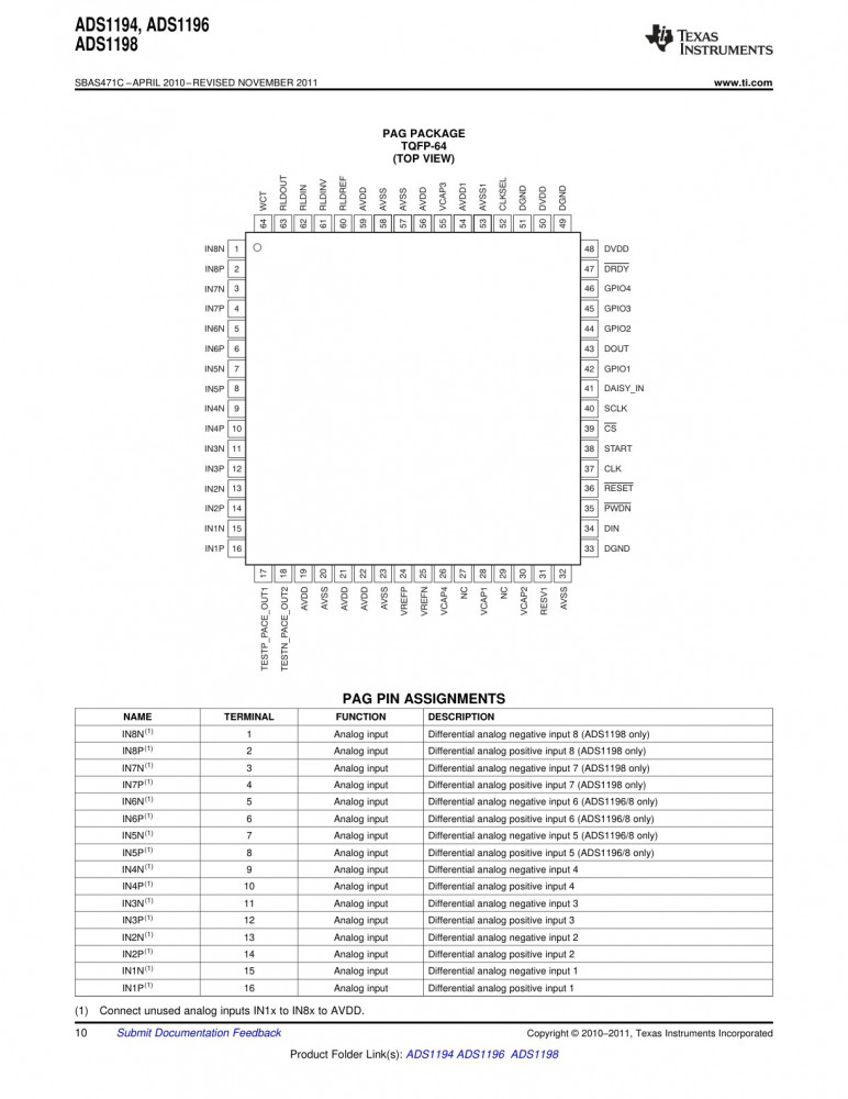 Technical document page 10