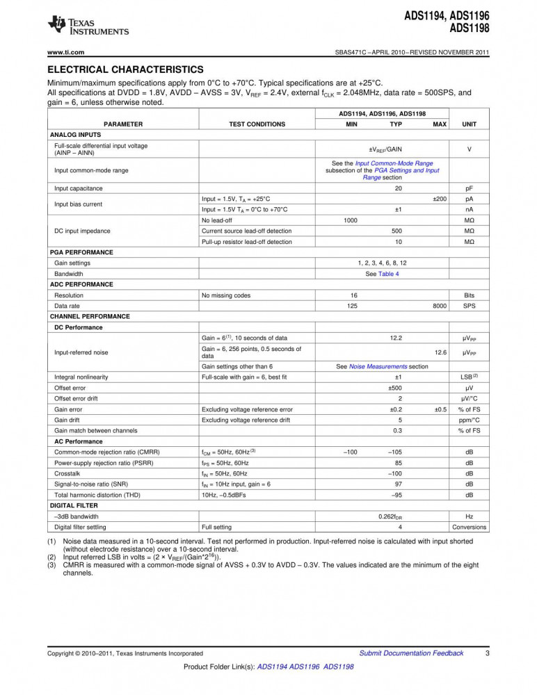 Technical document page 3
