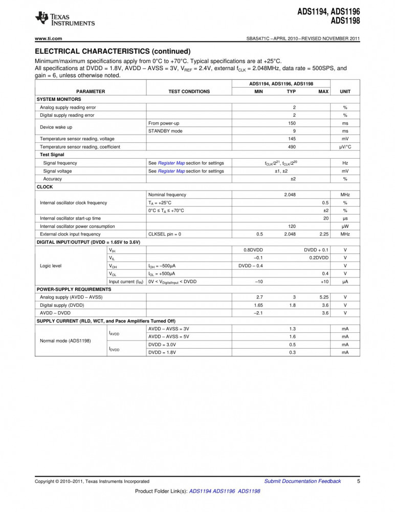 Technical document page 5