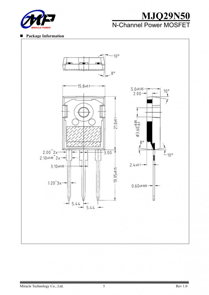 MJQ29N50 datasheet page 5