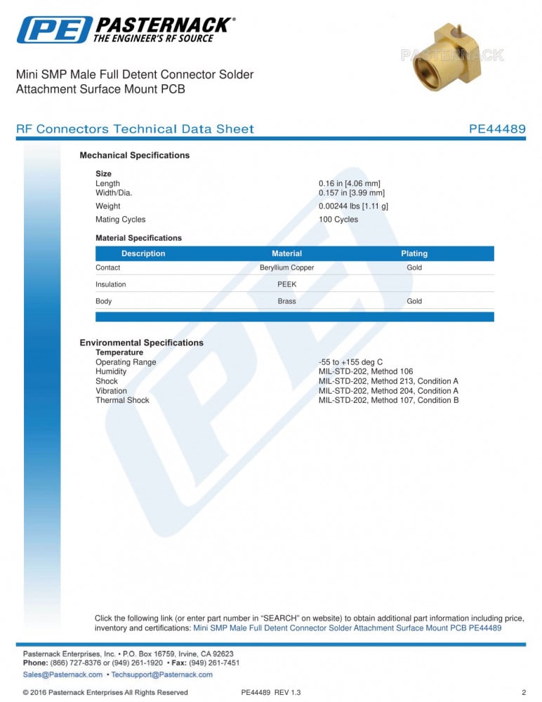 PE44489 technical document page 2