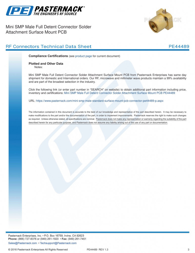 PE44489 technical document page 3