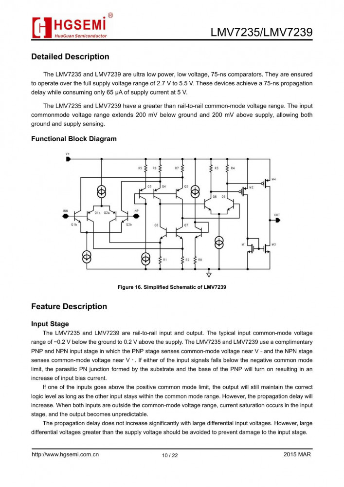 LMV7239M5/TR datasheet page 10