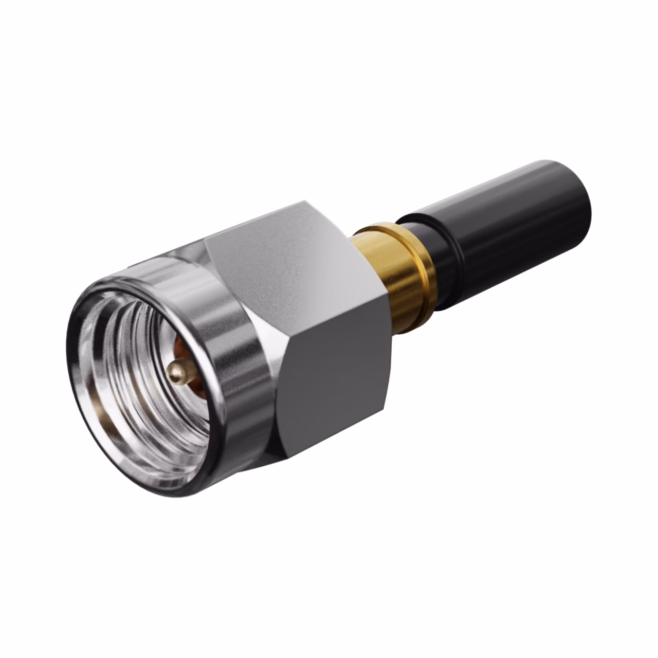 2.92mm Plug, Straight, Solder, Stainless Steel Body, Passivated, for Temp-Flex 1000671141 Cable, 50 Ohms for sale