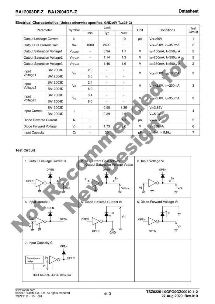 BA12003DF-ZE2 datasheet page 4
