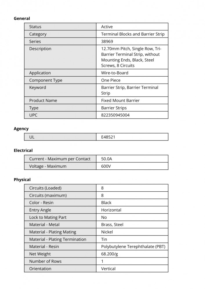 MOLEX 389690008 technical document page 2