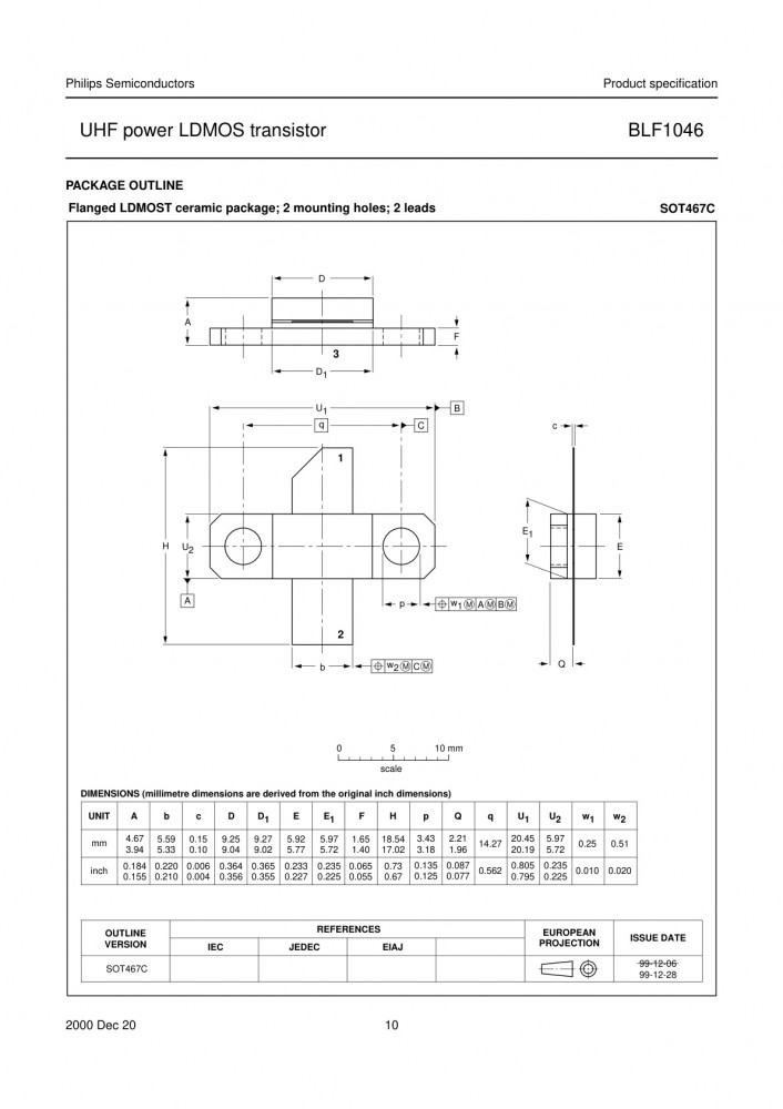 BLF1046 datasheet page 10