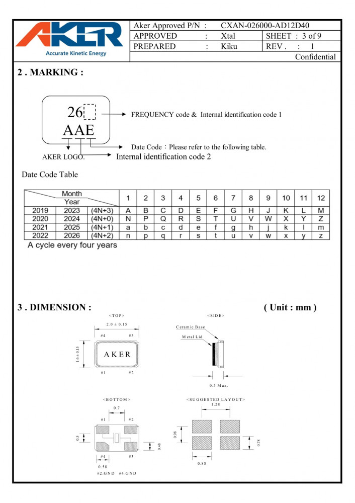 CXAN-026000-AD12D40 approval sheet page 4