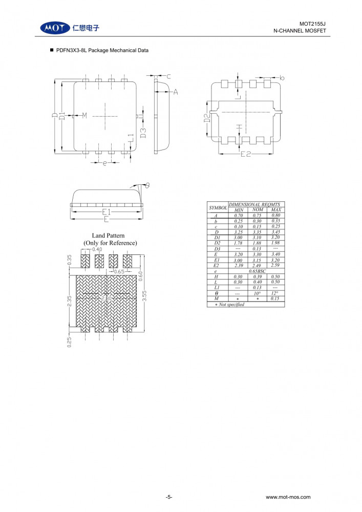 MOT2155J datasheet page 5