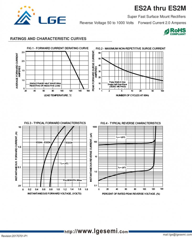LGE ES2M datasheet page 2