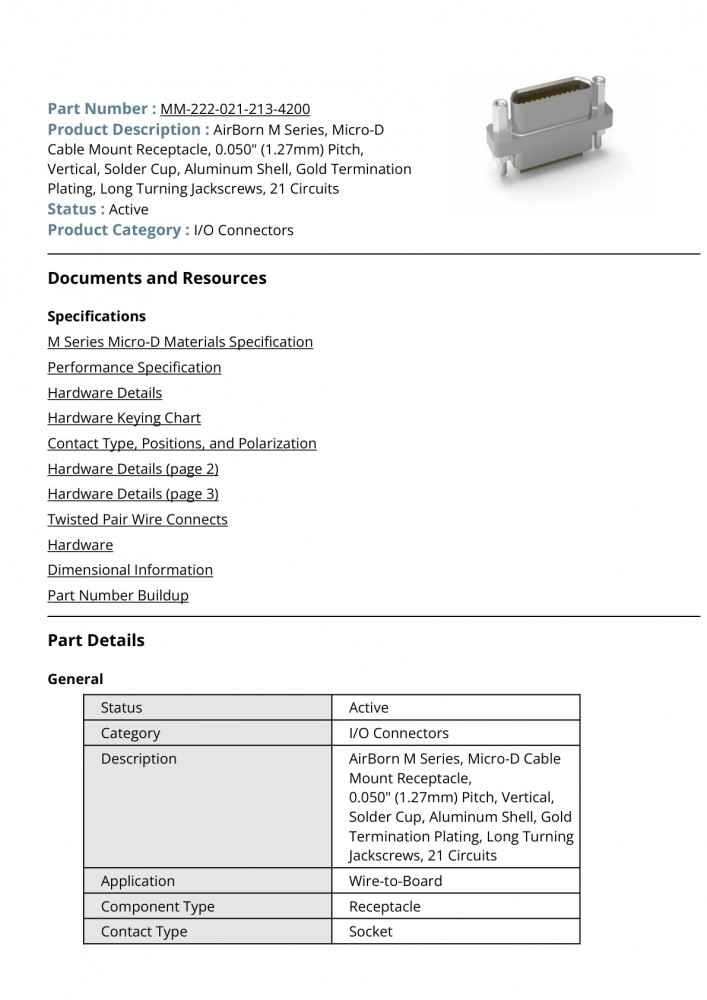 MM-222-021-213-4200 technical document page 1