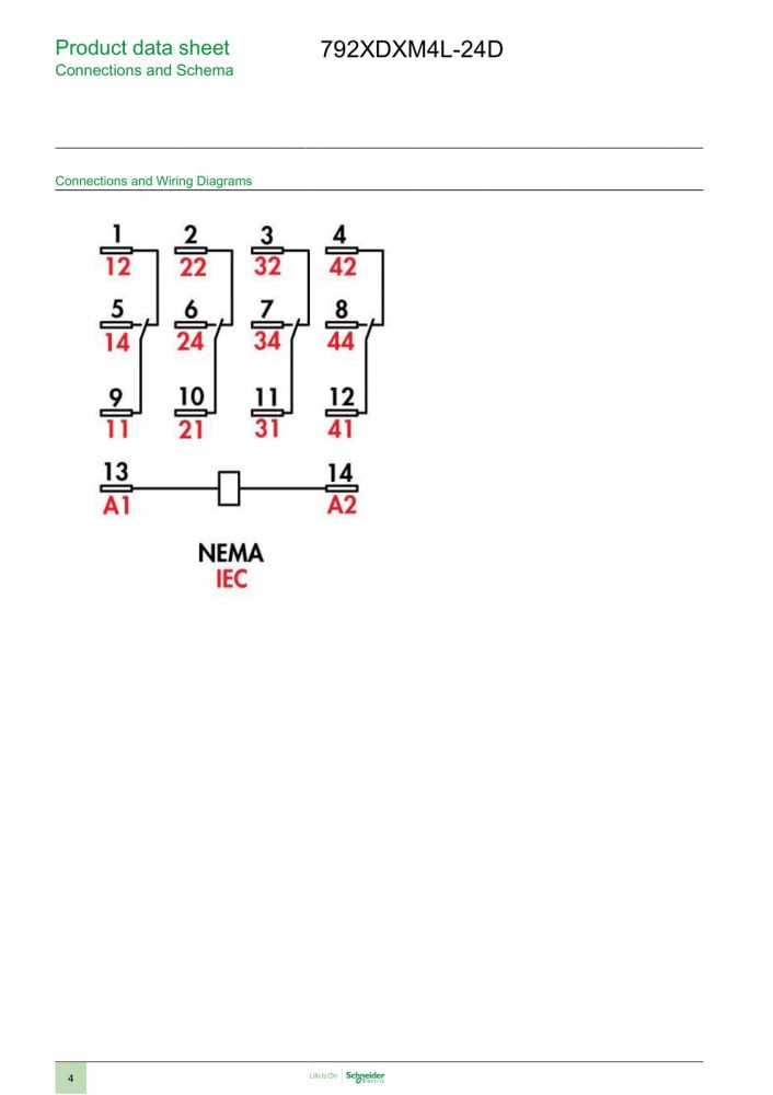 792XDXM4L24D technical document page 4