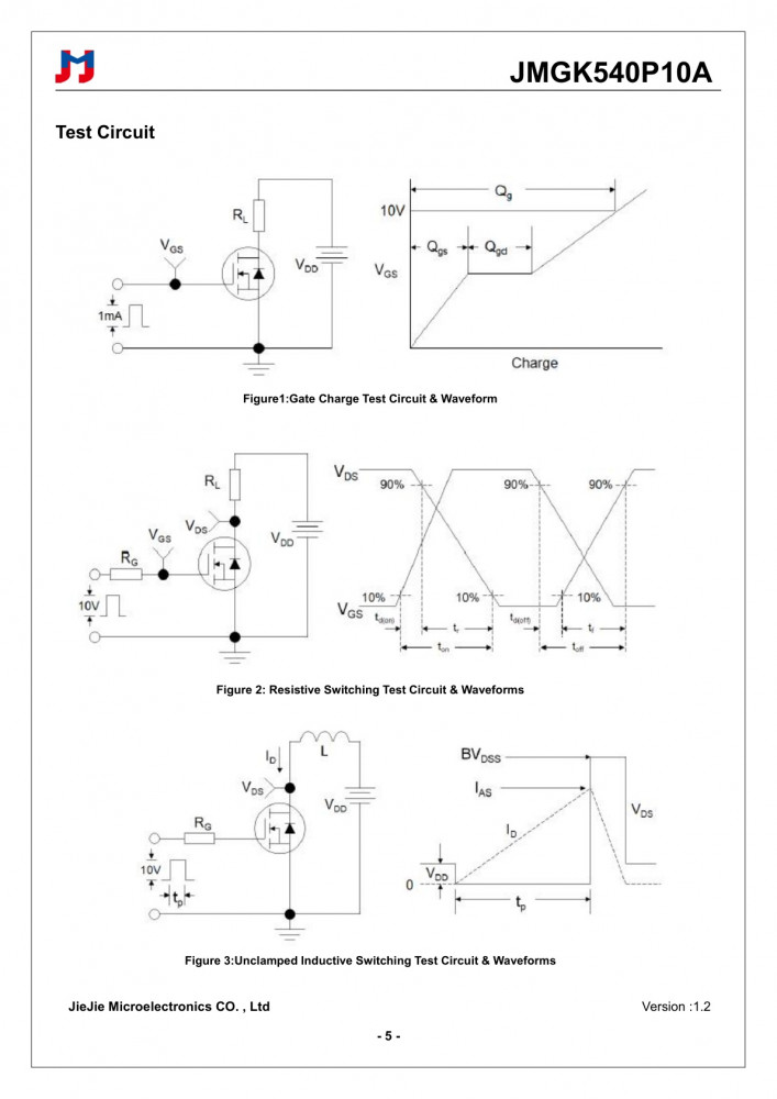 JMGK540P10A datasheet page 5