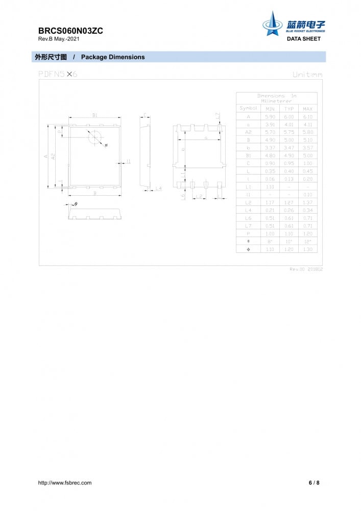 BRCS060N03ZC datasheet page 6