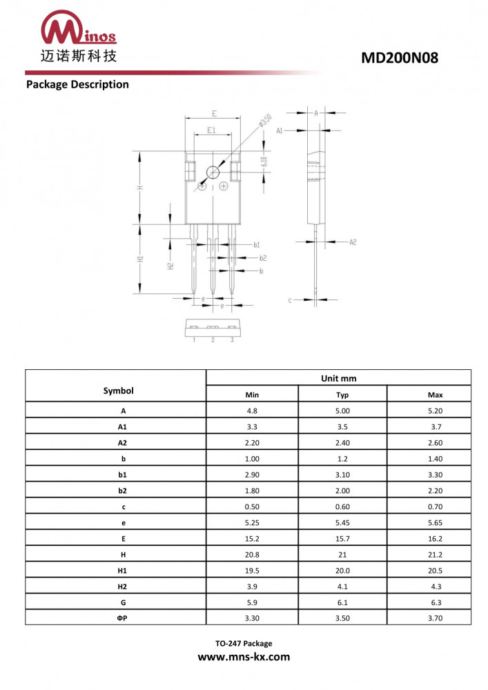 MD200N08 datasheet page 6