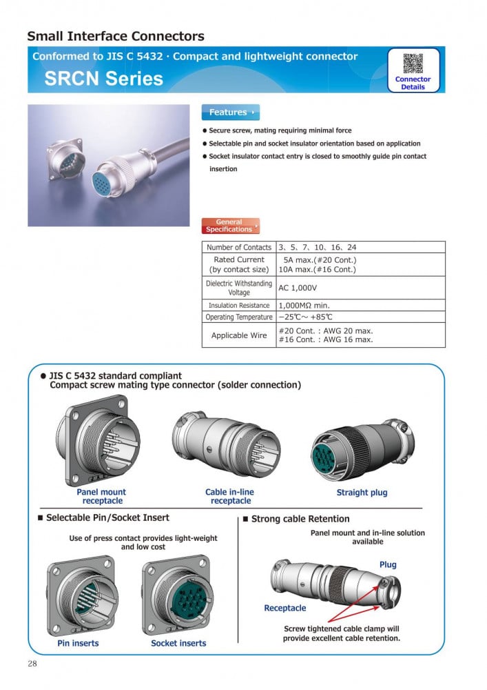 JAE industrial connector guide page 2