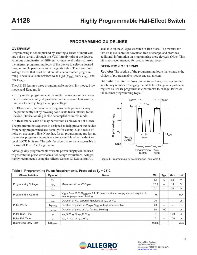 A1128LUATS-T datasheet page 9