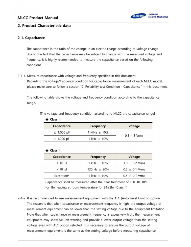 CL10B104MB8NNNC specification reference, page 10