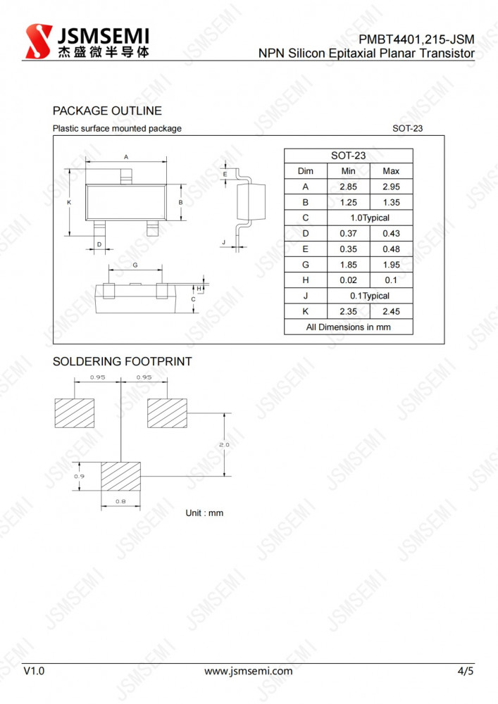 PMBT4401,215-JSM datasheet page 4
