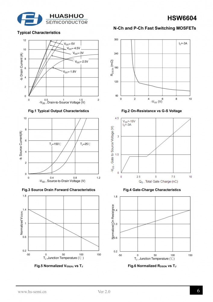HSW6604 datasheet page 6