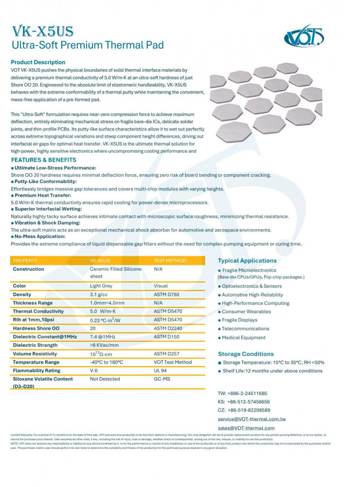 VK-X5US technical document image 1