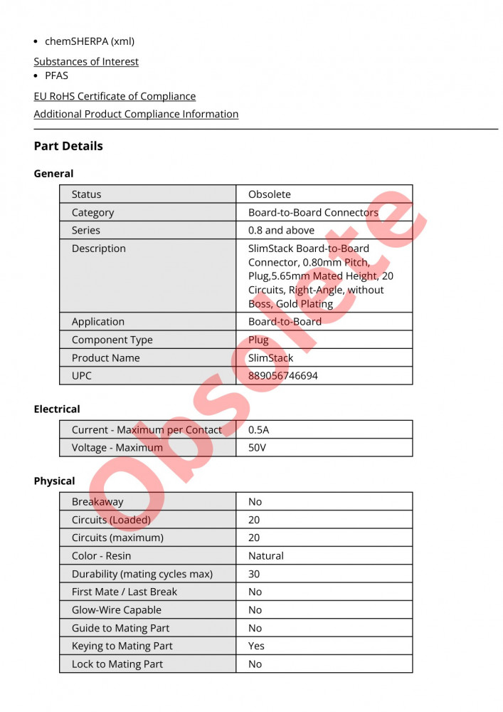 MOLEX 533092062 technical document image, page 2