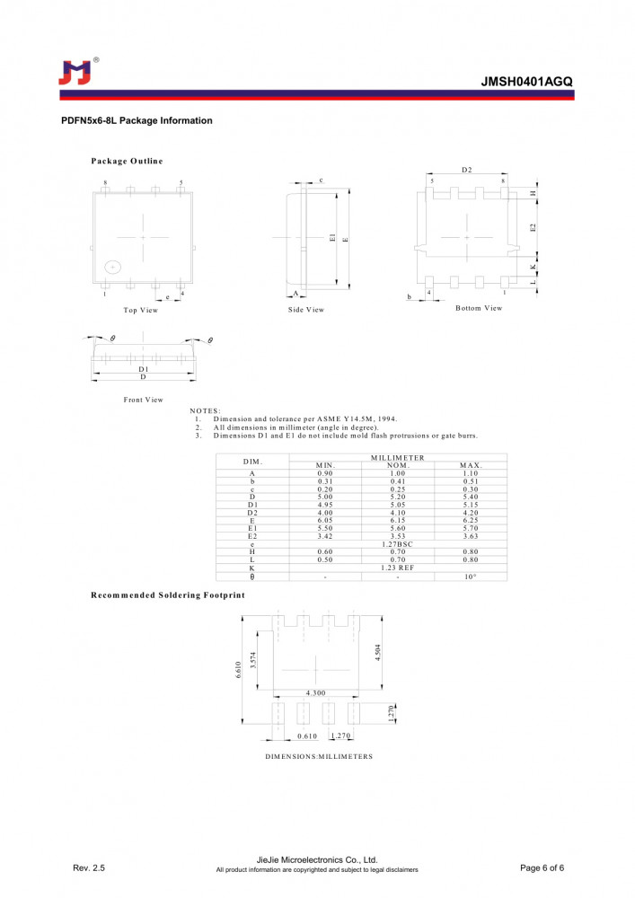 JMSH0401AGQ datasheet page 6