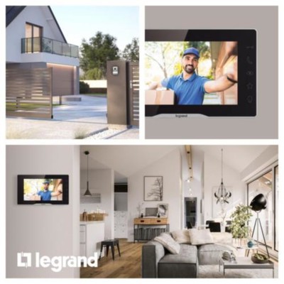 Easy Kit - DIY IU Mirror 7 inches Plug-In - Hands-Free Video Door Communication - Surface Mounted - IP54 Rated for sale