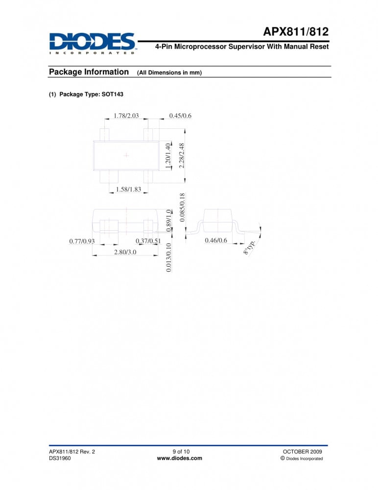 APX811-31UG-7 datasheet page 9