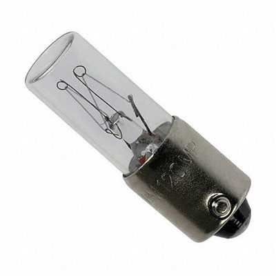 Incandescent Lamp T-2 Miniature Bayonet Clear 5000 Hrs 28V for sale